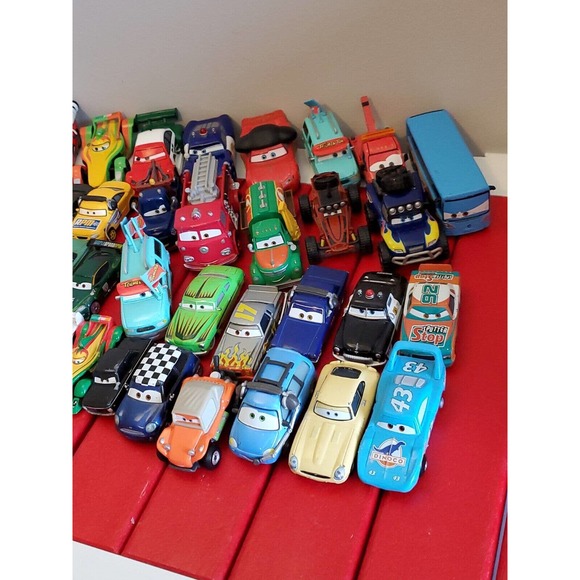 Disney | Toys | Rare Huge Lot Of Over 0 Disney Cars Diecast Truck Elvis ...